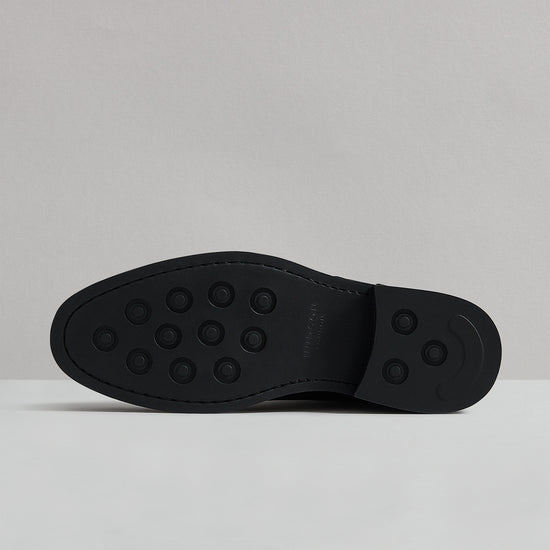 ASPEN BLACK LEATHER BOOT – Hudson London