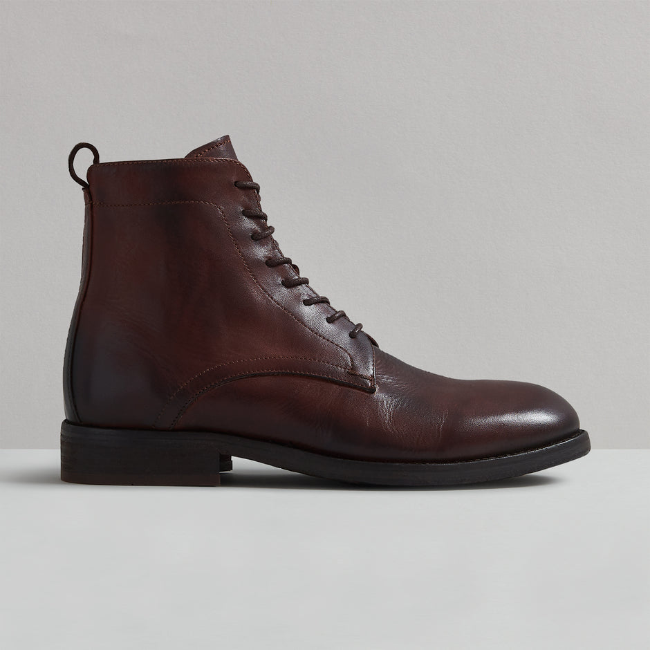 PALMER BROWN DRUM DYE BOOT – Hudson London